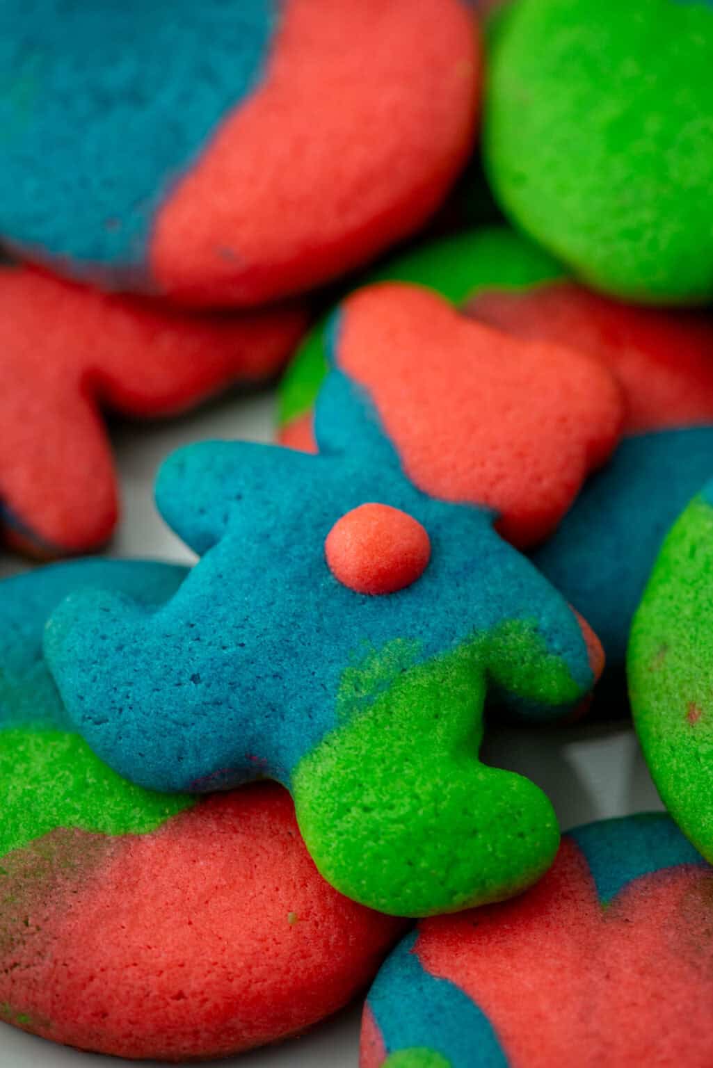 Colored Cookie Dough Sugar Cookies - Next Level Baker