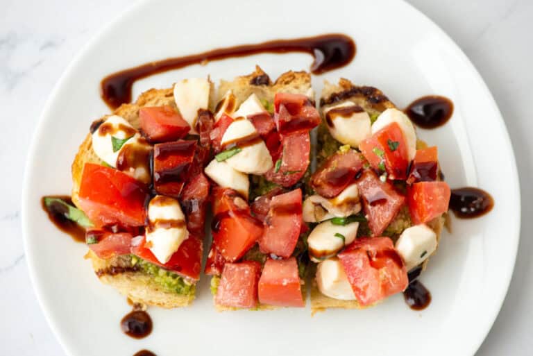 Caprese Bruschetta - Next Level Baker