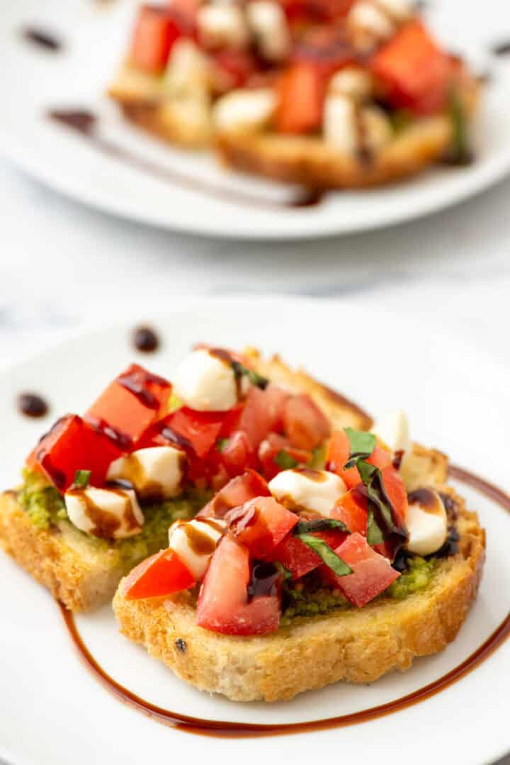 Caprese Bruschetta - Next Level Baker