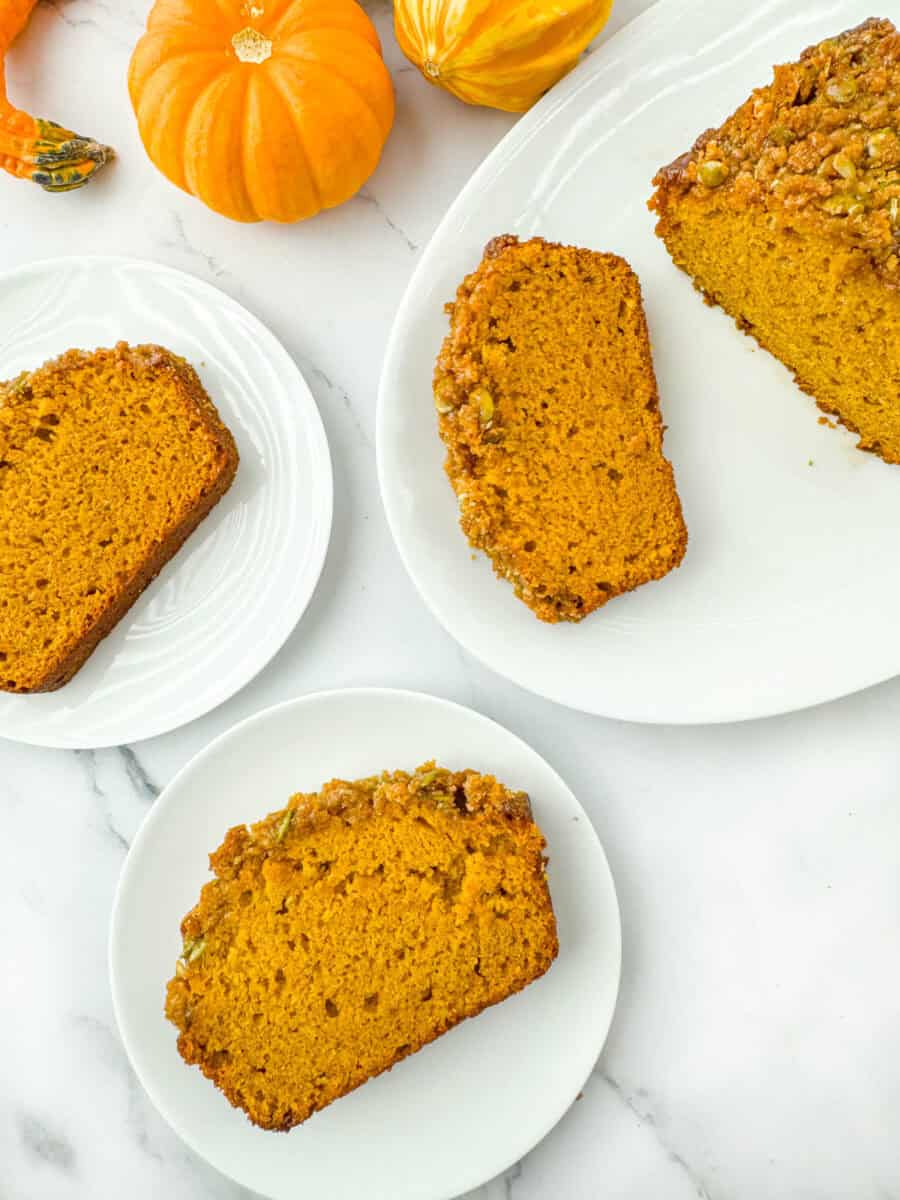 Pumpkin Bread with Streusel Topping - Next Level Baker