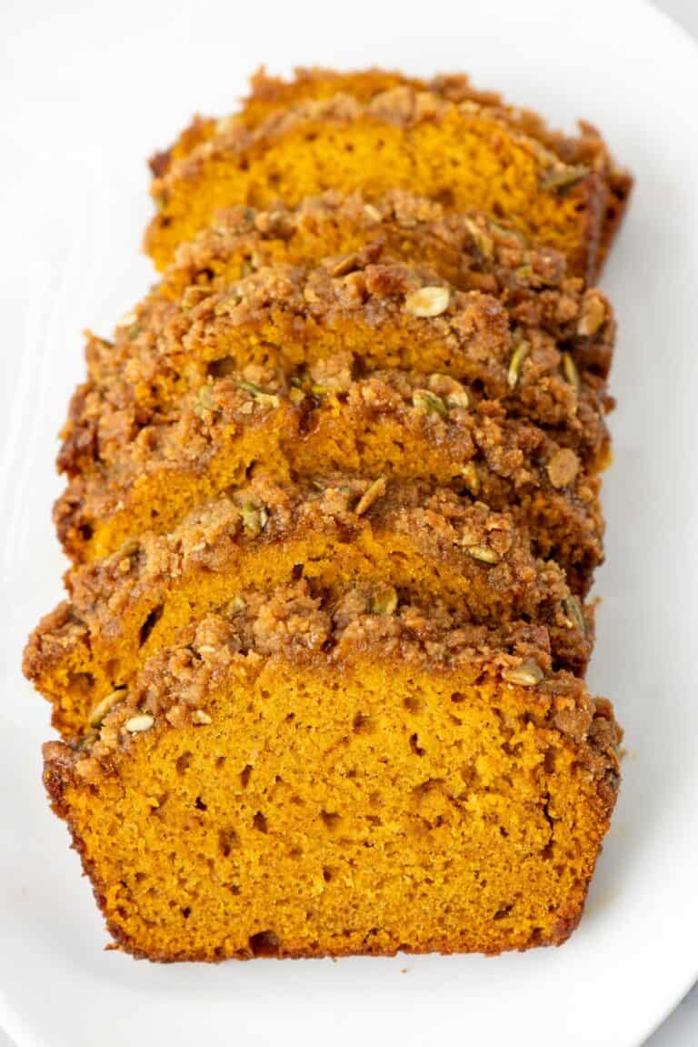 Pumpkin Bread with Streusel Topping - Next Level Baker