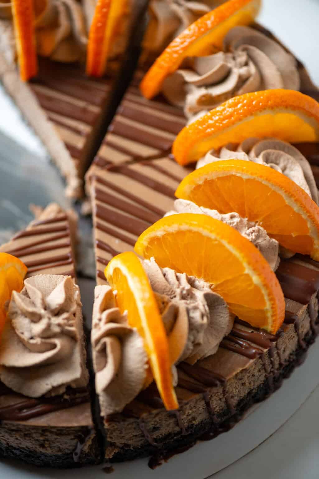 Orange Chocolate Cheesecake - Next Level Baker